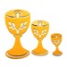 Die Cut Cardboard Chalice Craft Supplies Chalice Craft Projects Church ...