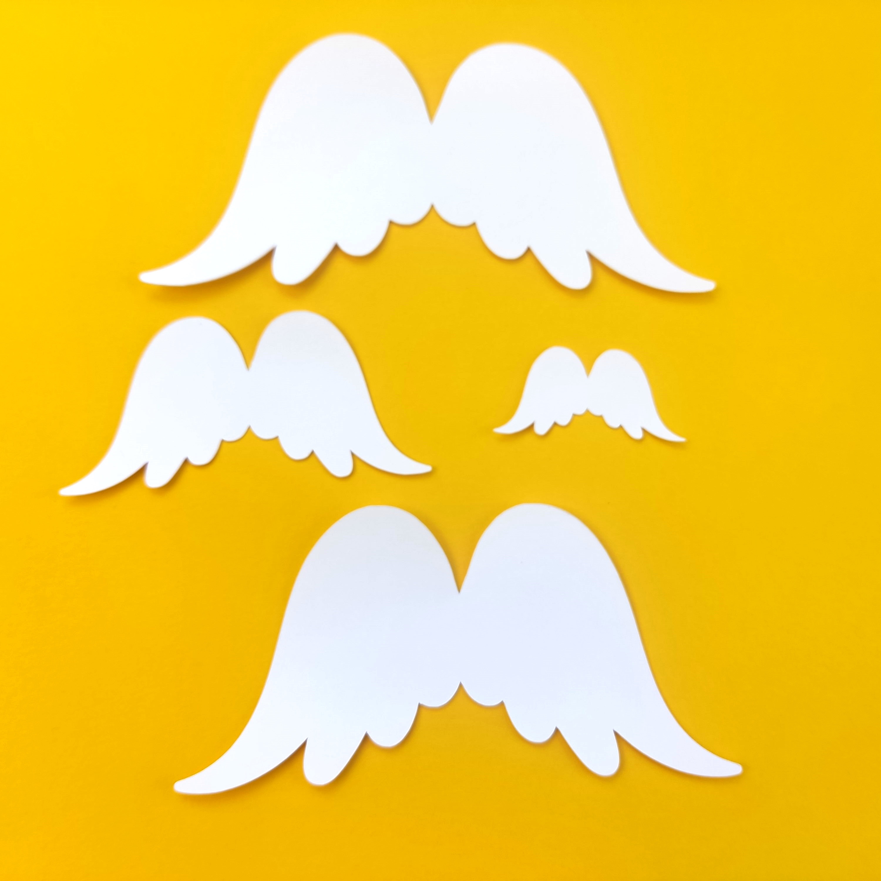 Angel Wings Cardstock Cutout Craft Supplies Wings Craft Projects Angel ...