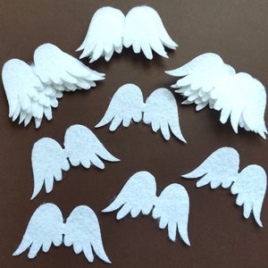 Felt Angel Wings Die Cut Craft Supplies Angel Wings Sewing Craft ...