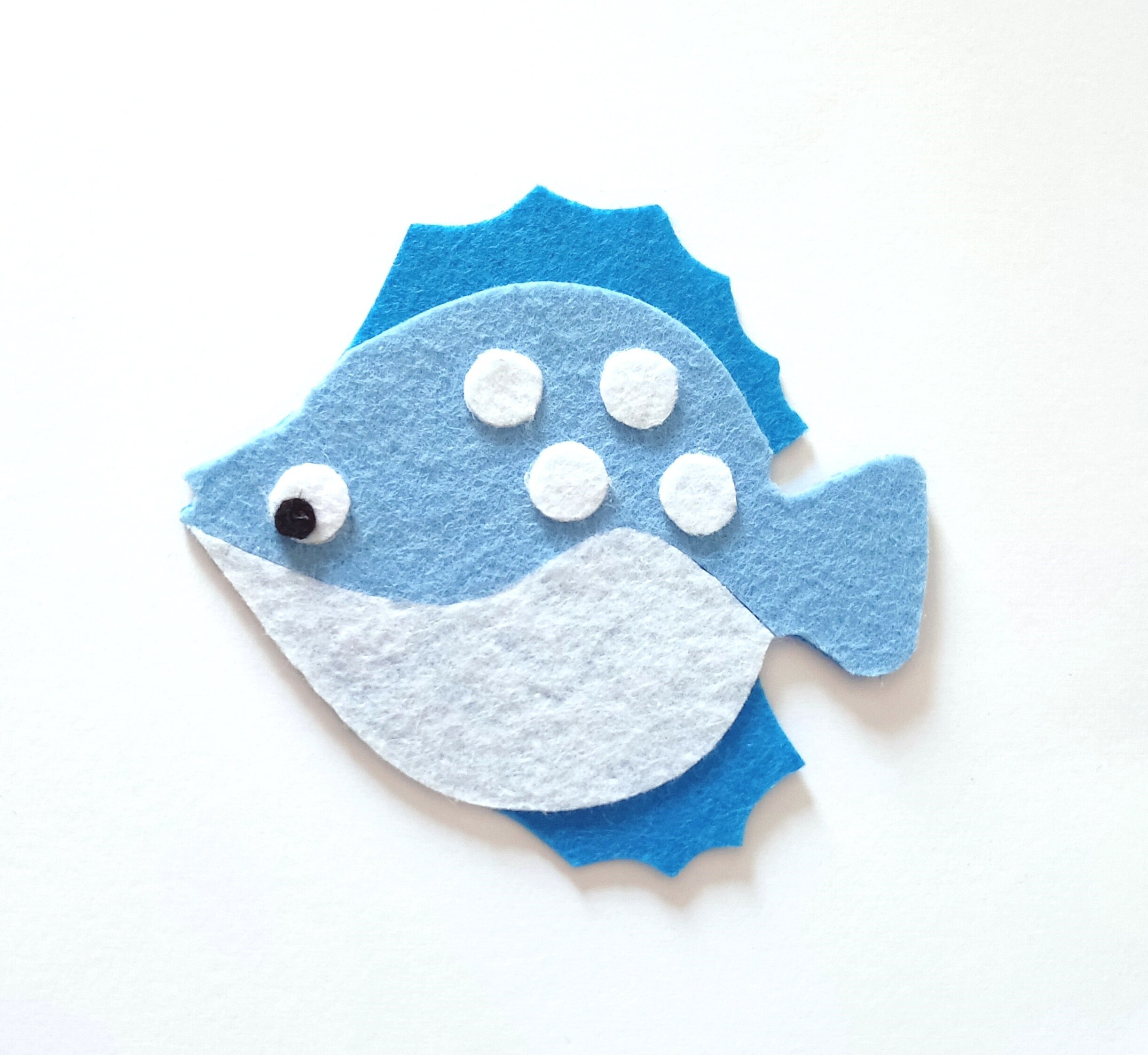 Felt Fish Die Cut Creative Play Children Story Quiet Play Game Room ...