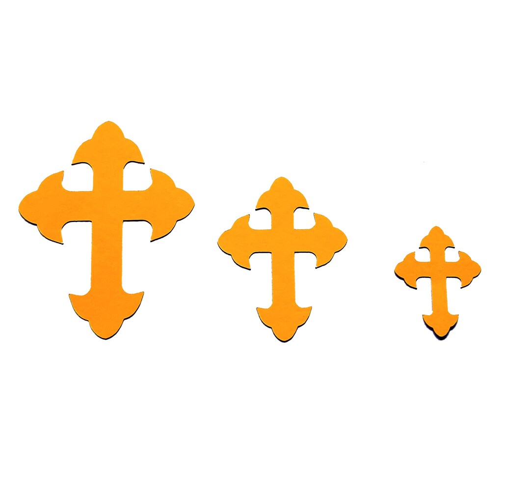 Die Cut Cardboard Cross Cardboard Craft Supplies Cross Craft Projects ...