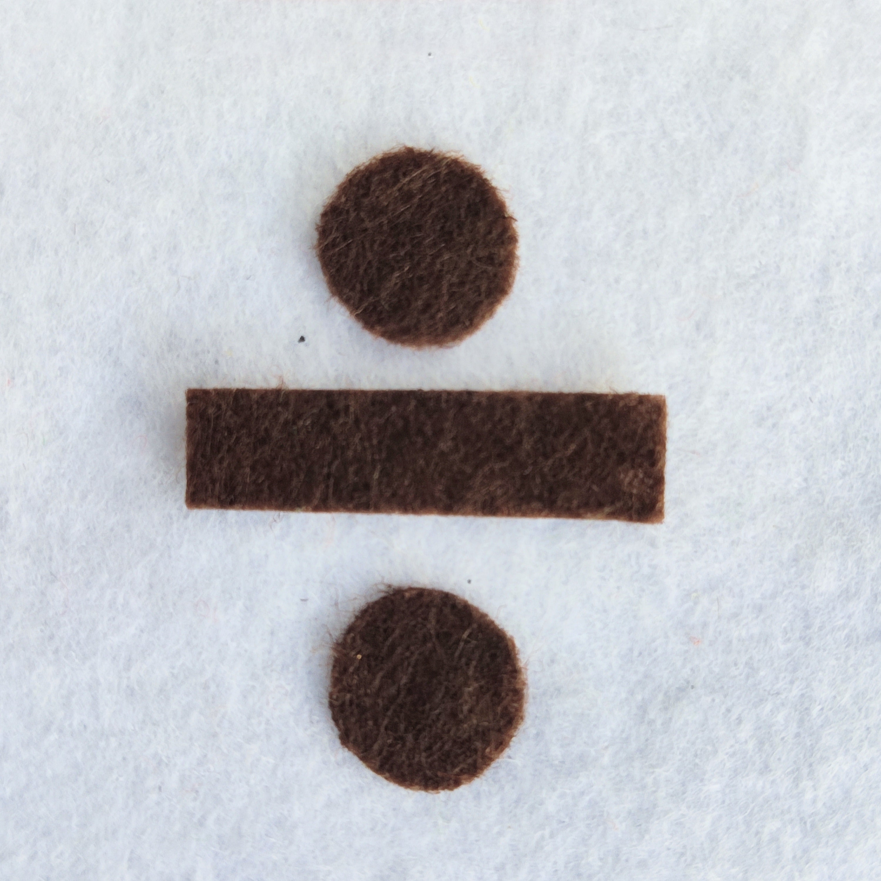 Felt Math Symbols for Sewing Craft Projects Die Cut Craft Supplies Felt ...