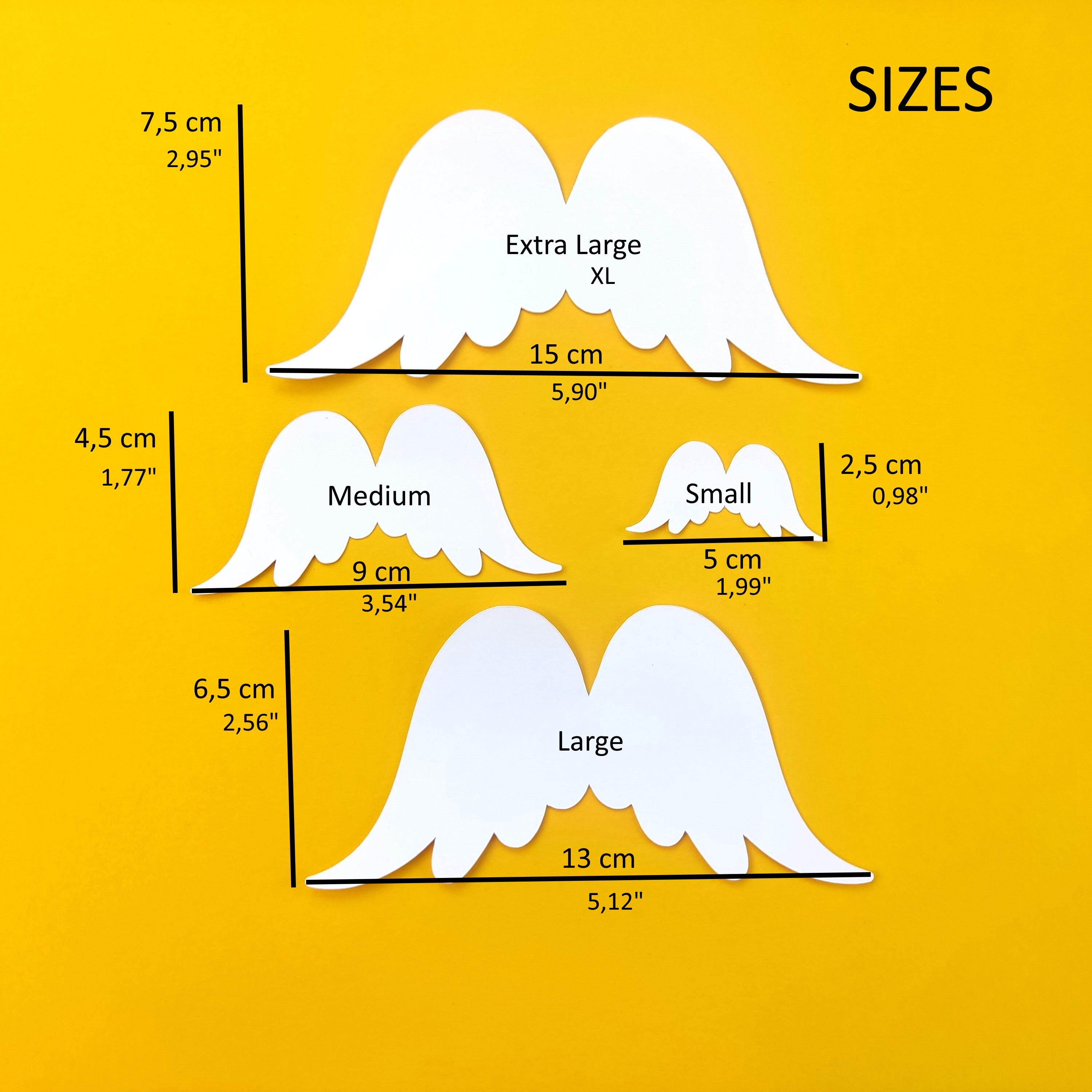 Angel Wings Cardstock Cutout Craft Supplies Wings Craft Projects Angel ...