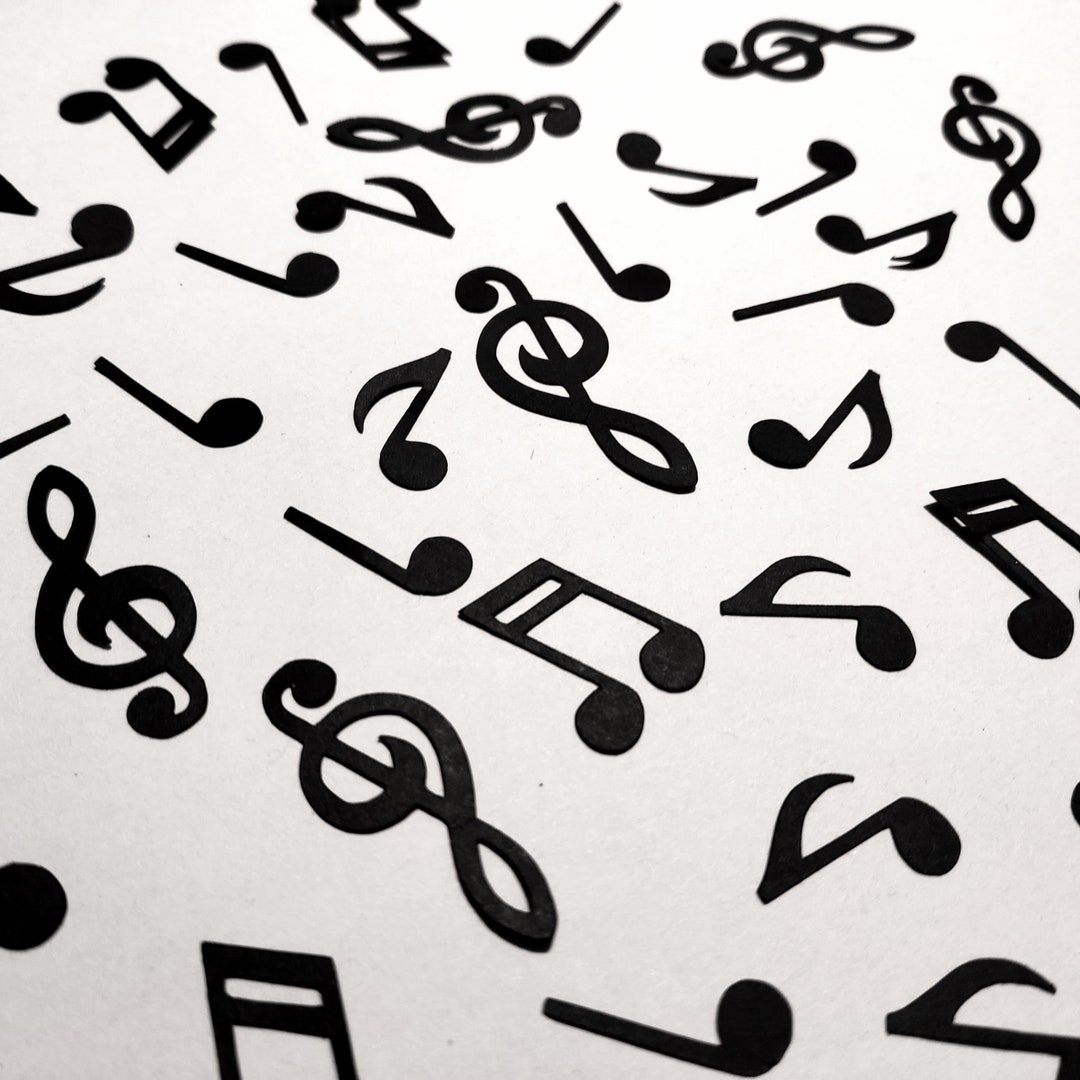 300 Musical Notes Confetti Table Scatter Party Decoration Baby Shower ...