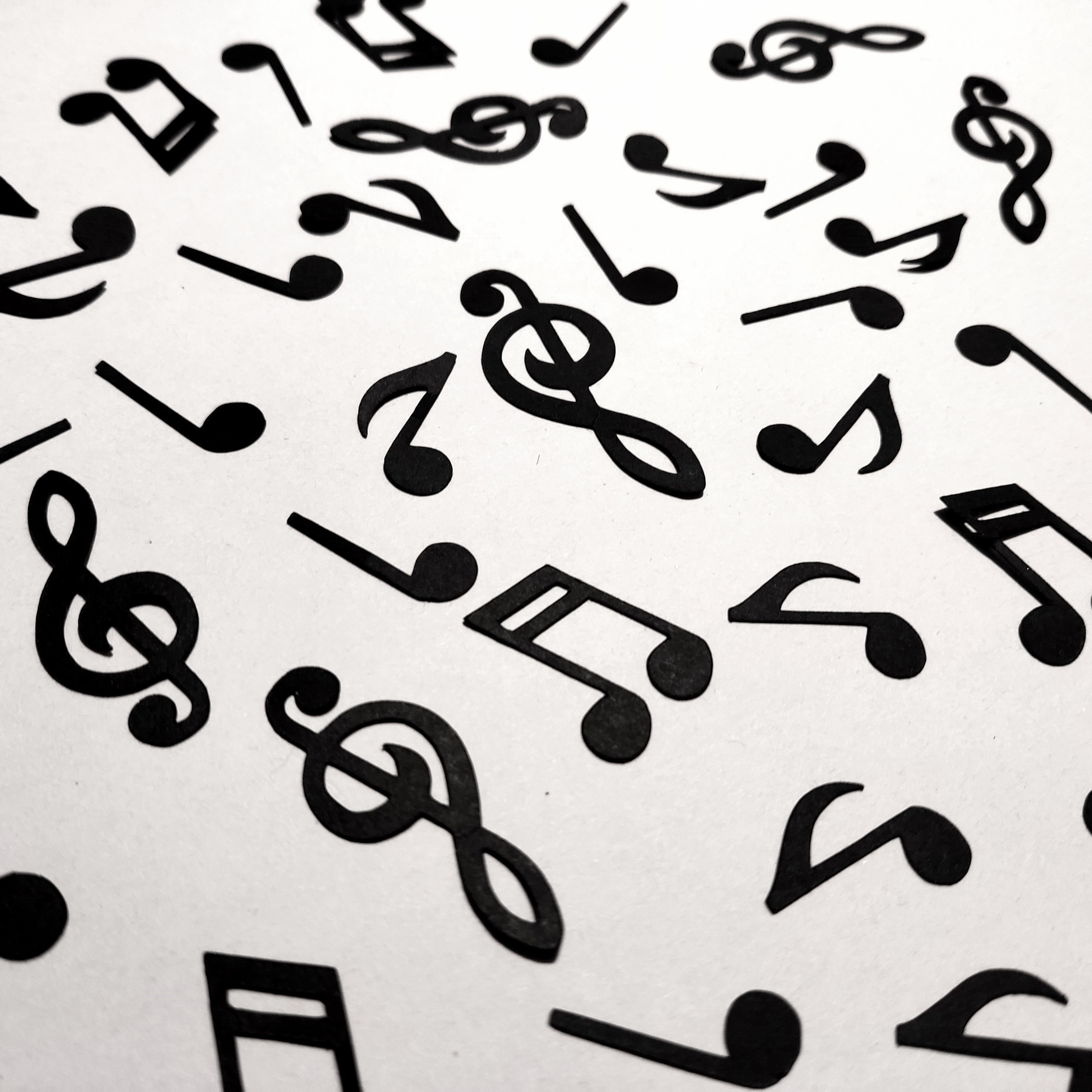 300 Musical Notes Confetti Table Scatter Party Decoration Baby Shower ...