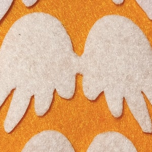 Felt Angel Wings Die Cut Craft Supplies Angel Wings Sewing Craft ...