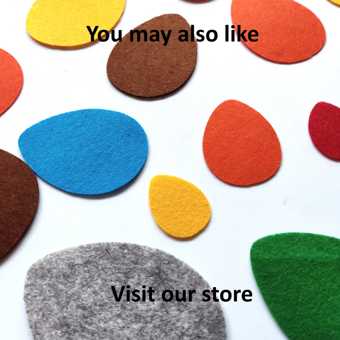 Adhesive Felt Elephant Cutouts Die Cut Felt Elephant Applique for ...