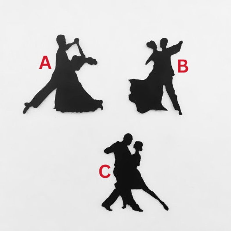 Felt Ballroom Dancer Die Cut Craft Supplies Ballroom Dancer for Sewing ...