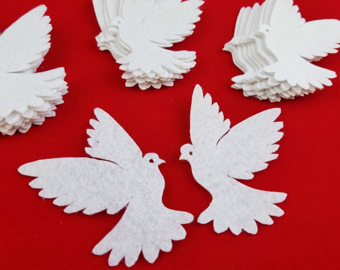 Dove Die Cut Cardstock Craft Supplies Pigeon Craft Projects Peace Dove ...