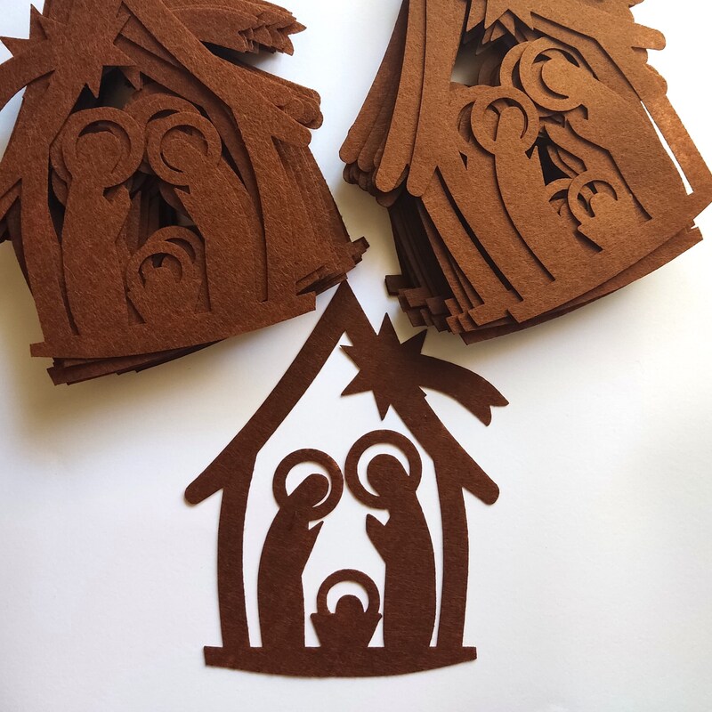 Nativity Die Cut - Etsy