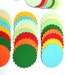 Cardstock Scallop Circles | Sizes From 1,5cm to 4,5cm | Cardstock ...