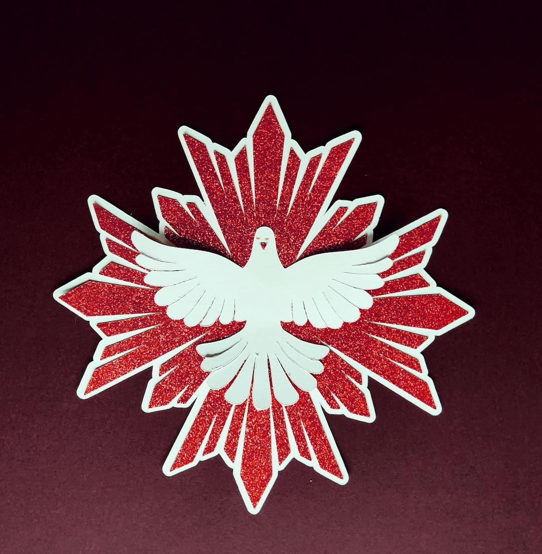 Holy Spirit Cutout Cardstock Cutouts of the Holy Spirit Cardboard ...