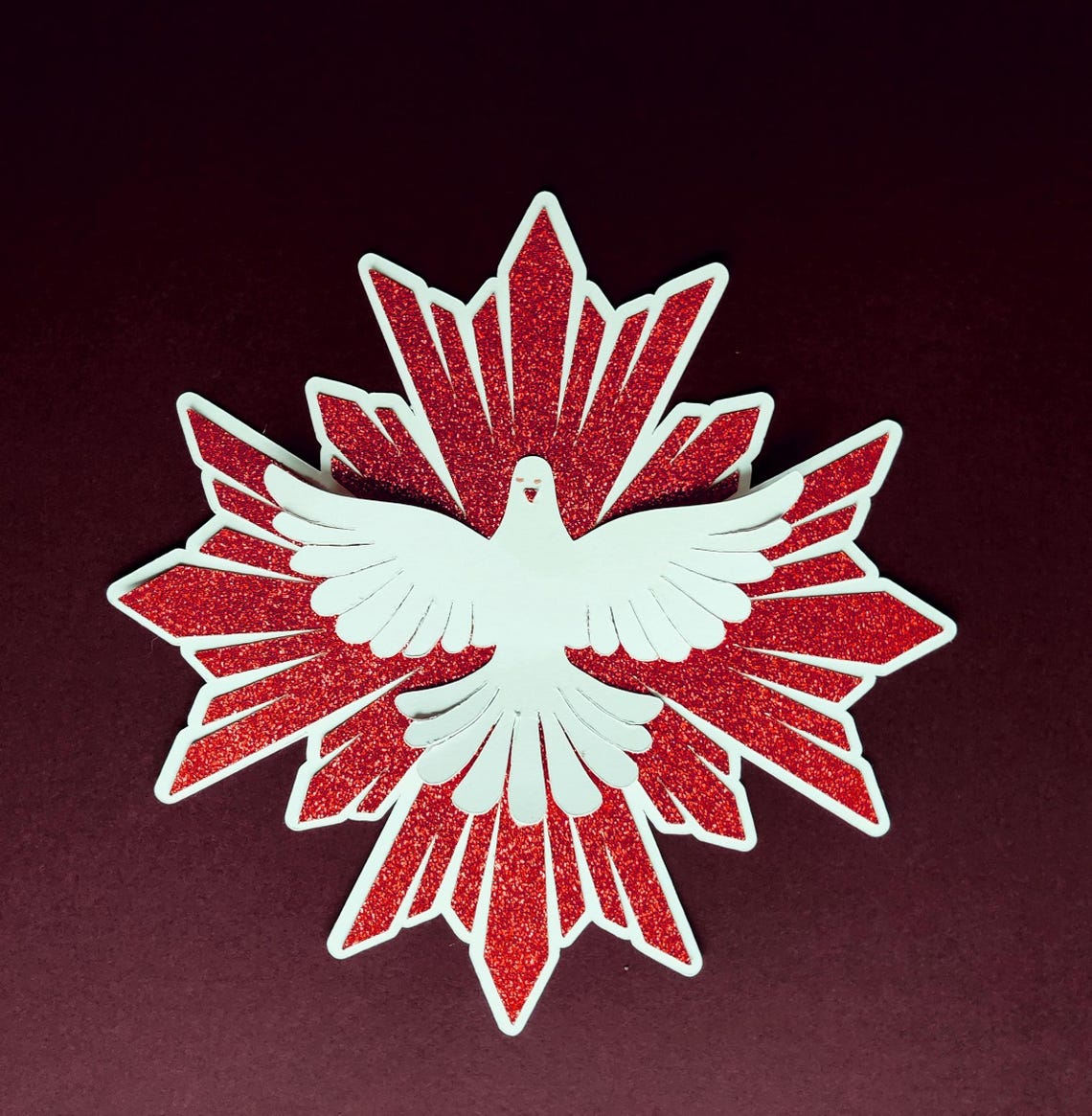 Holy Spirit Cutout Cardstock Cutouts of the Holy Spirit Cardboard ...