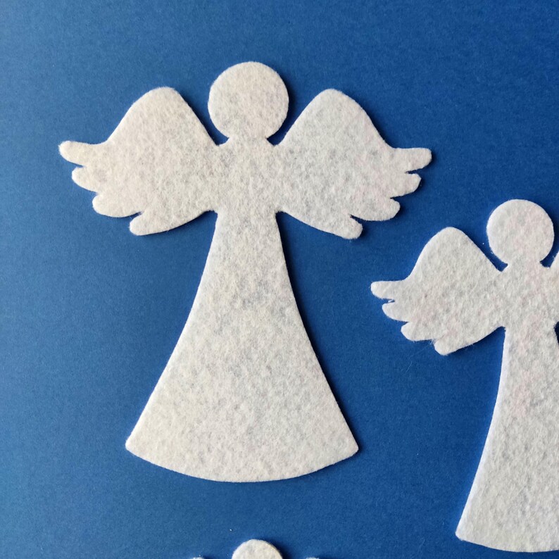 Felt Angel Die Cut Felt Craft Supplies Easter Angel Sewing Craft ...