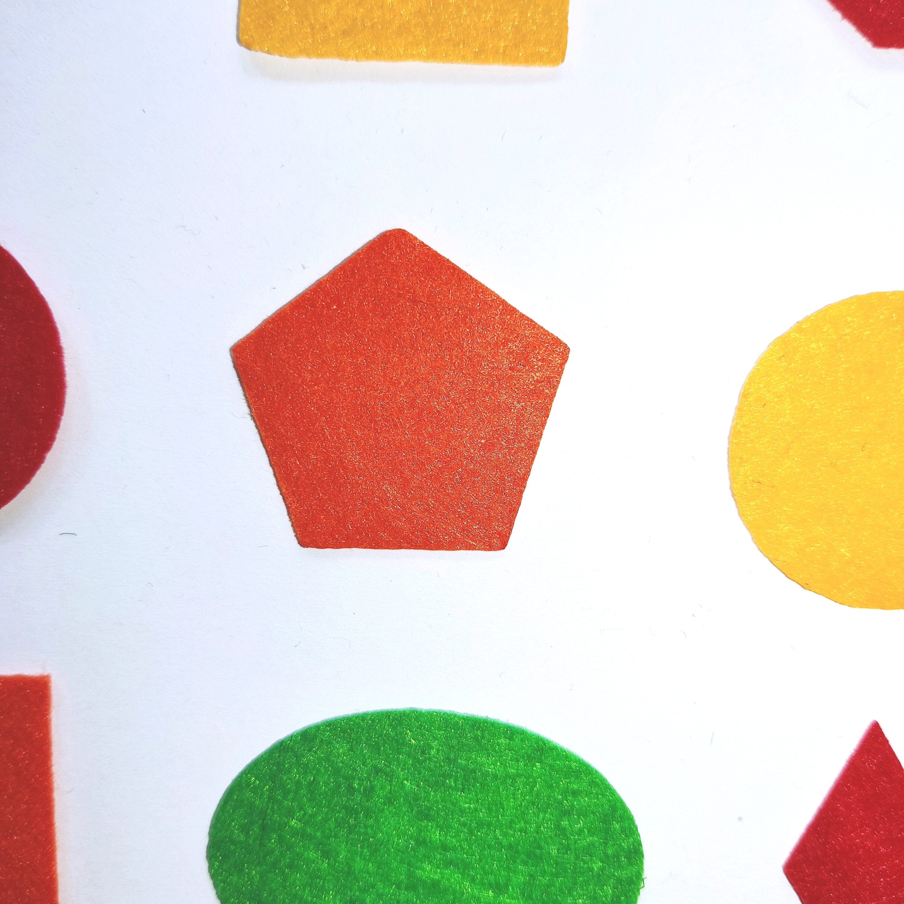 Felt Geometric Shapes for Sewing Craft Projects Die Cut Craft Supplies ...