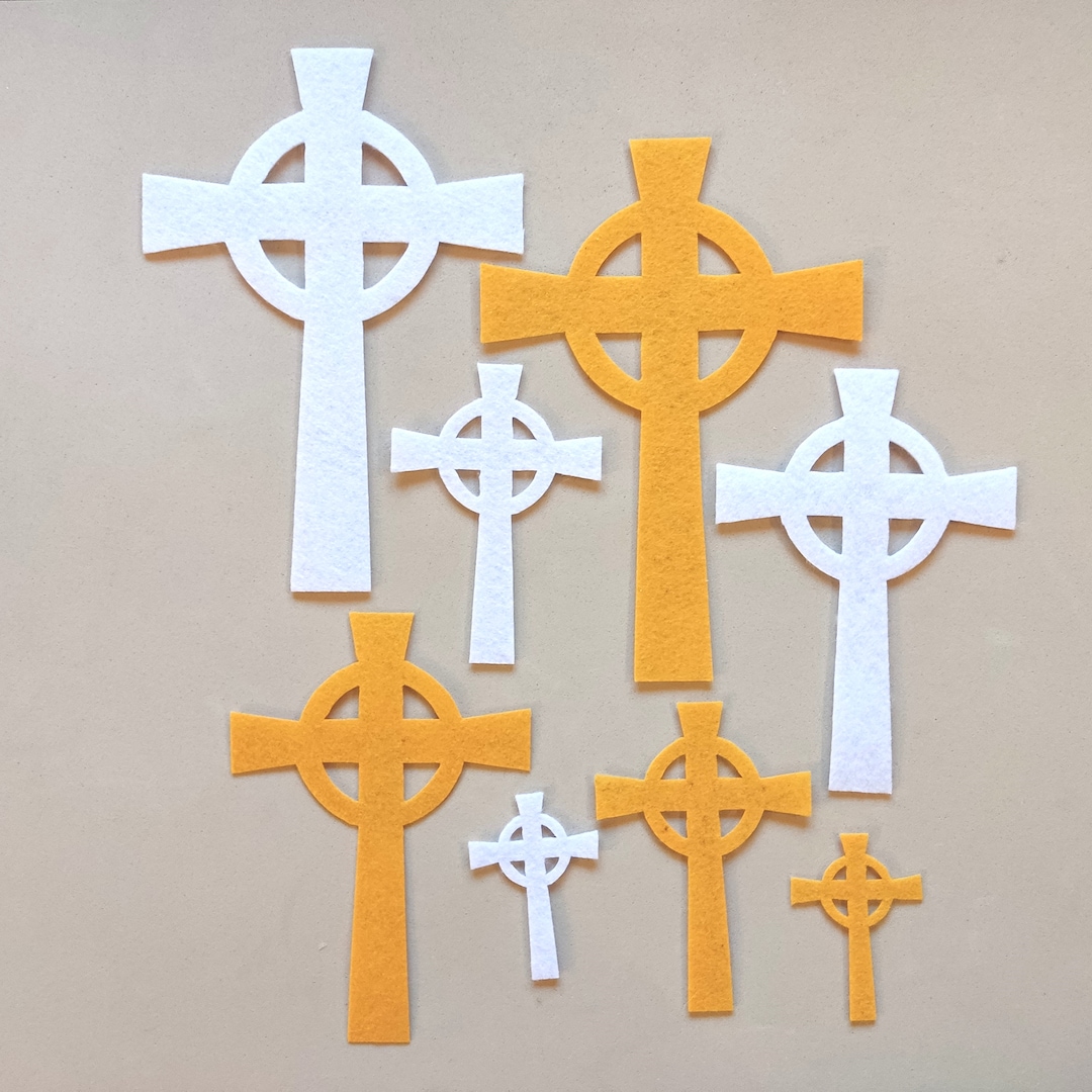 Felt Cross Die Cut Felt Craft Supplies Cross Sewing Craft Projects Felt ...