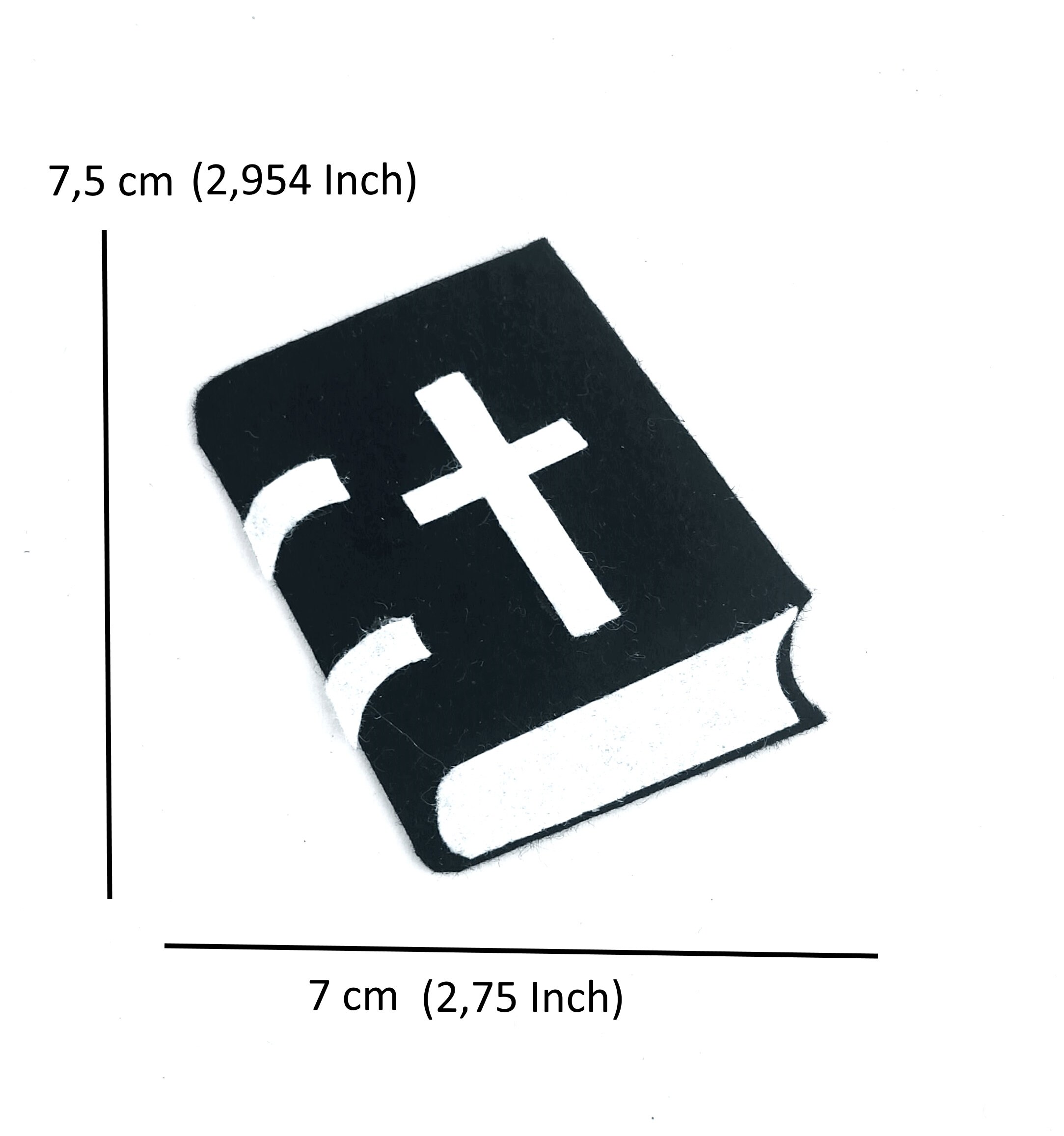 Bible Felt Shape Die Cut Sewing Pattern Felt Craft Supplies Felt Shape ...