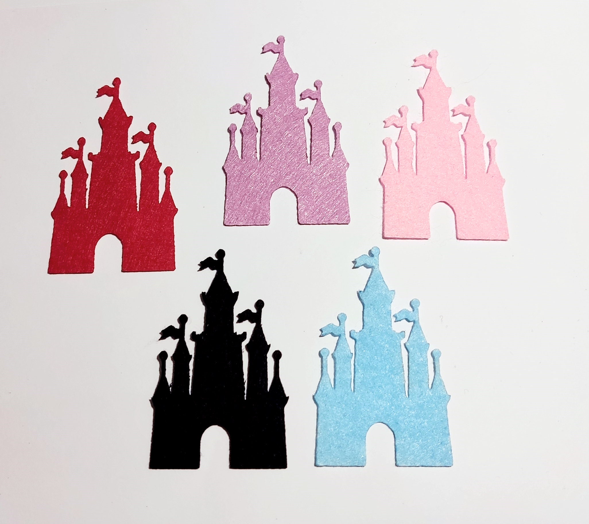Felt Fairy Castle Felt Princess Castle Die-cut Castle Sewing Craft ...