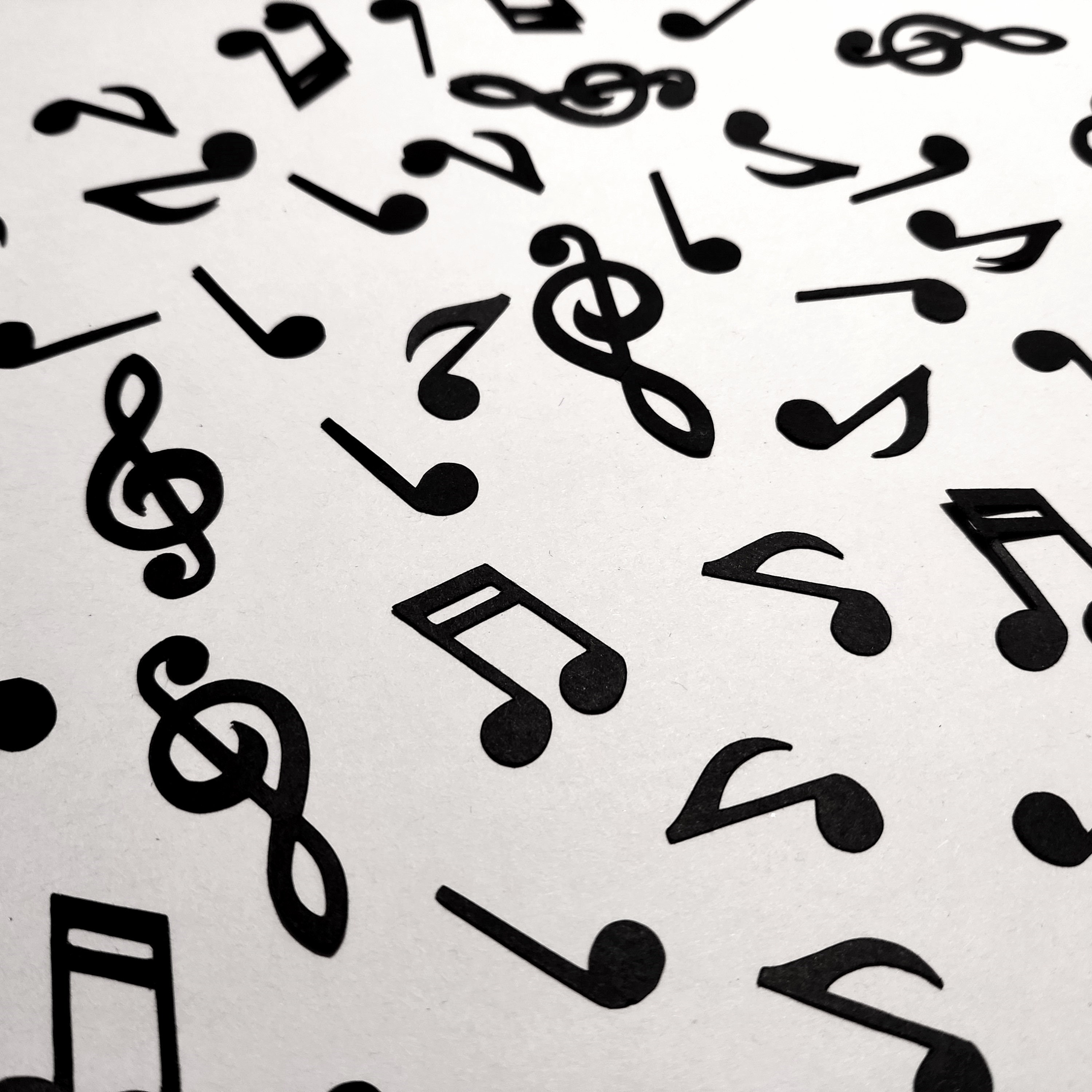 300 Musical Notes Confetti Table Scatter Party Decoration Baby Shower ...