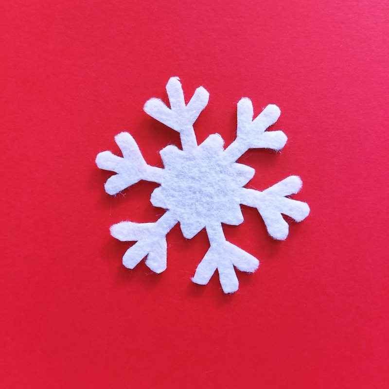 Felt Snowflake - Etsy
