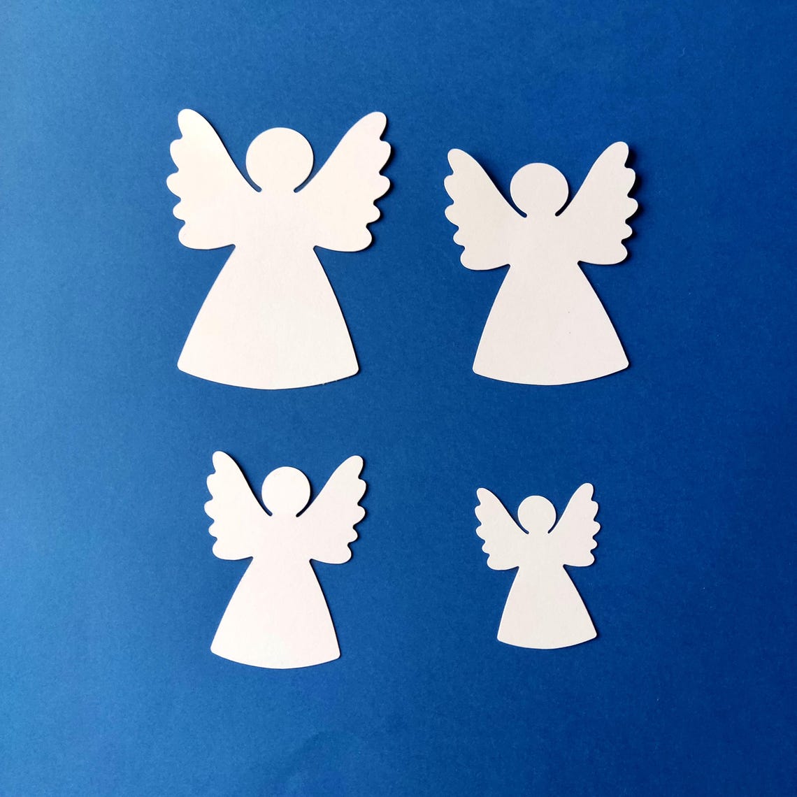 Cardstock Angel Cutouts Die Cut Cardstock Angel Craft Supplies Easter ...