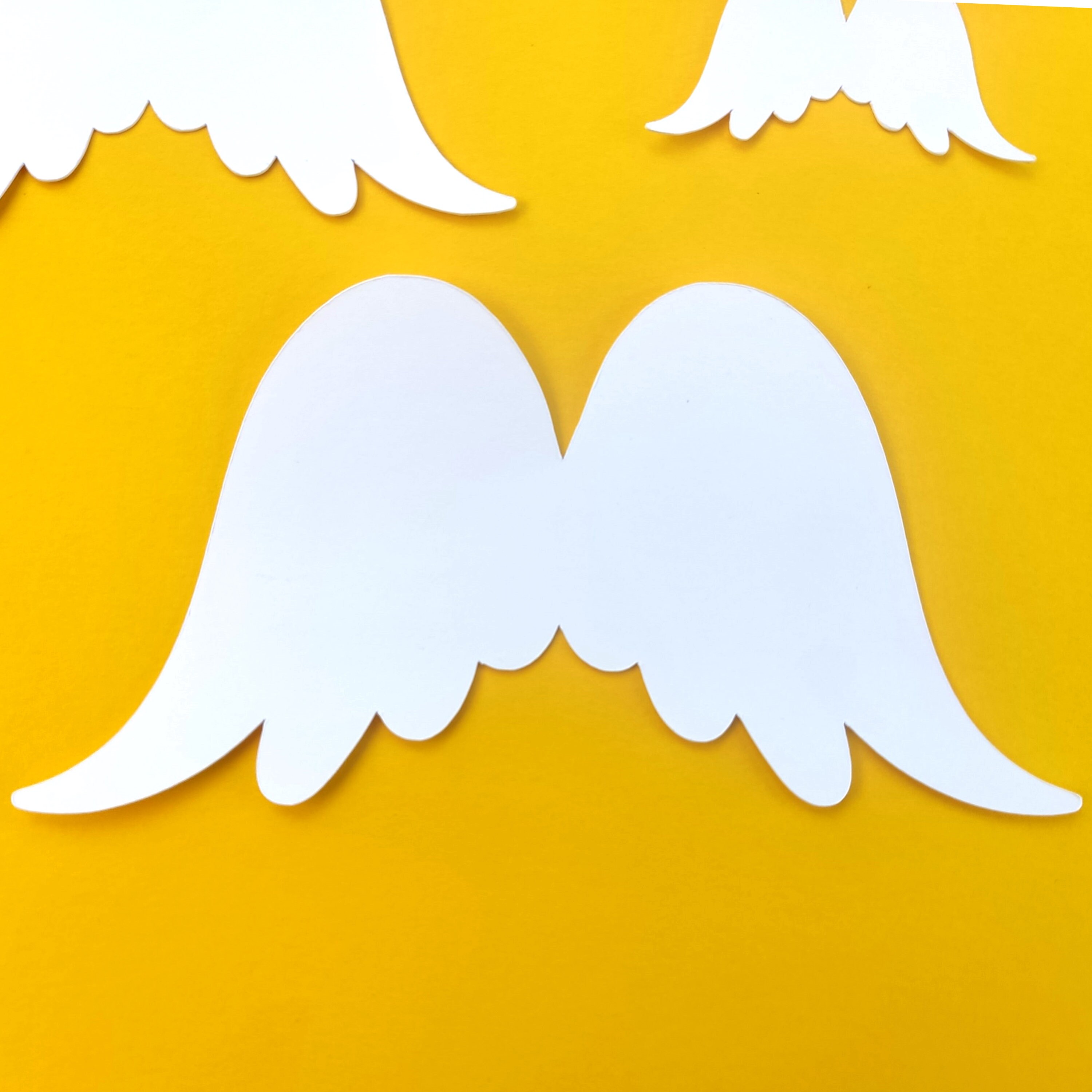 Angel Wings Cardstock Cutout Craft Supplies Wings Craft Projects Angel ...