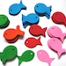 Felt Fish Die-cut Craft Supplies Fish Sewing Craft Projects Felt Fish ...