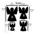 Cardstock Angel Cutouts Die Cut Cardstock Angel Craft Supplies Easter ...
