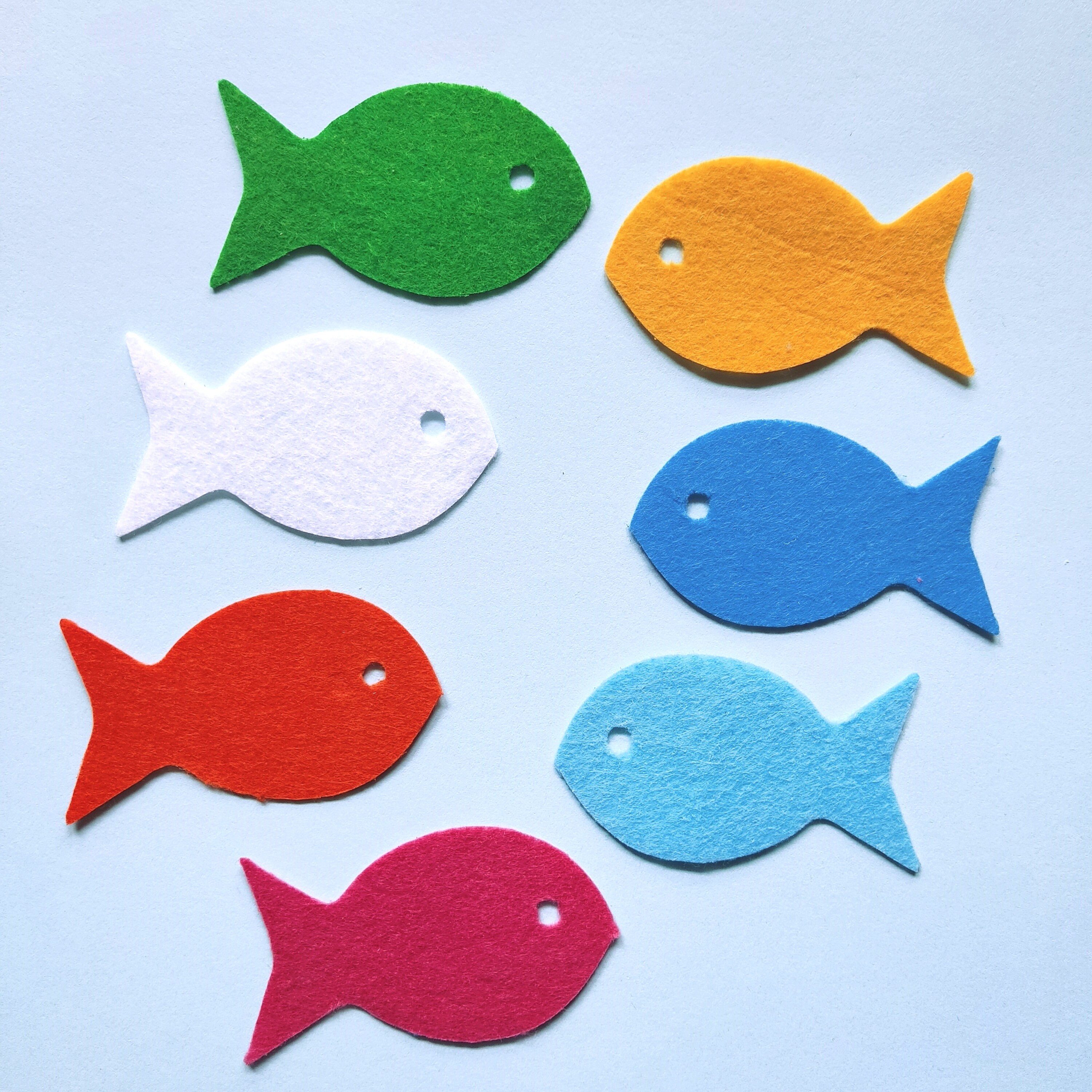 Felt Fish Die-cut Craft Supplies Fish Sewing Craft Projects Felt Fish ...
