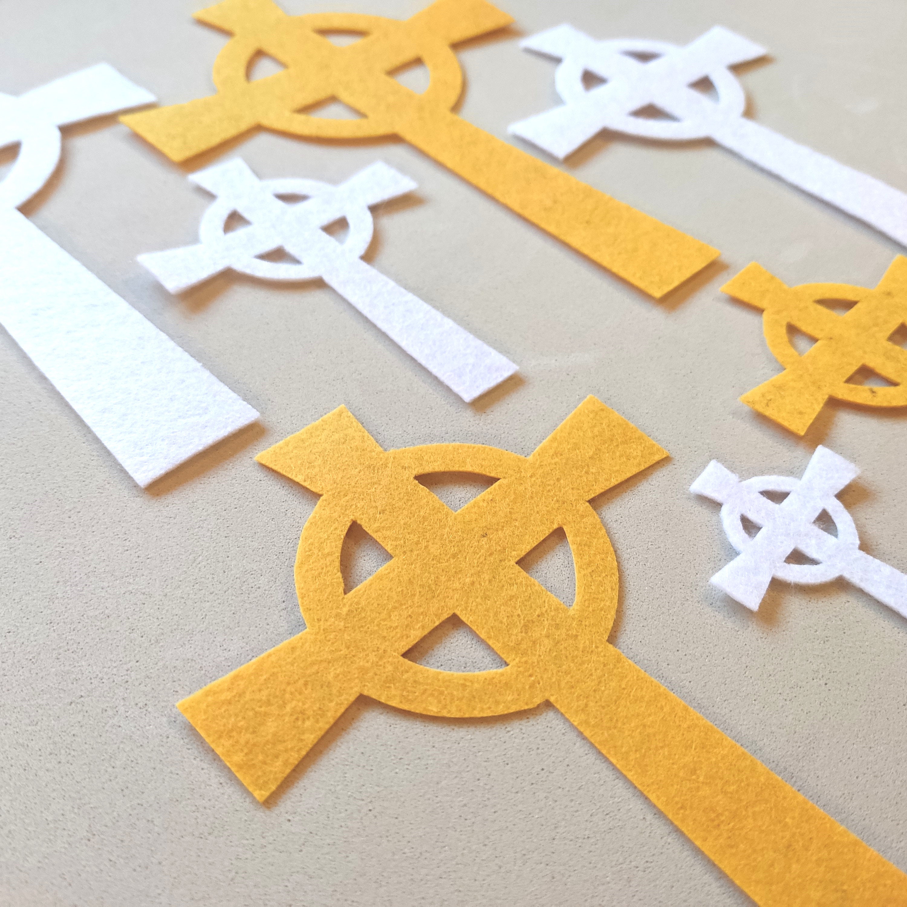 Felt Cross Die Cut Felt Craft Supplies Cross Sewing Craft Projects Felt ...