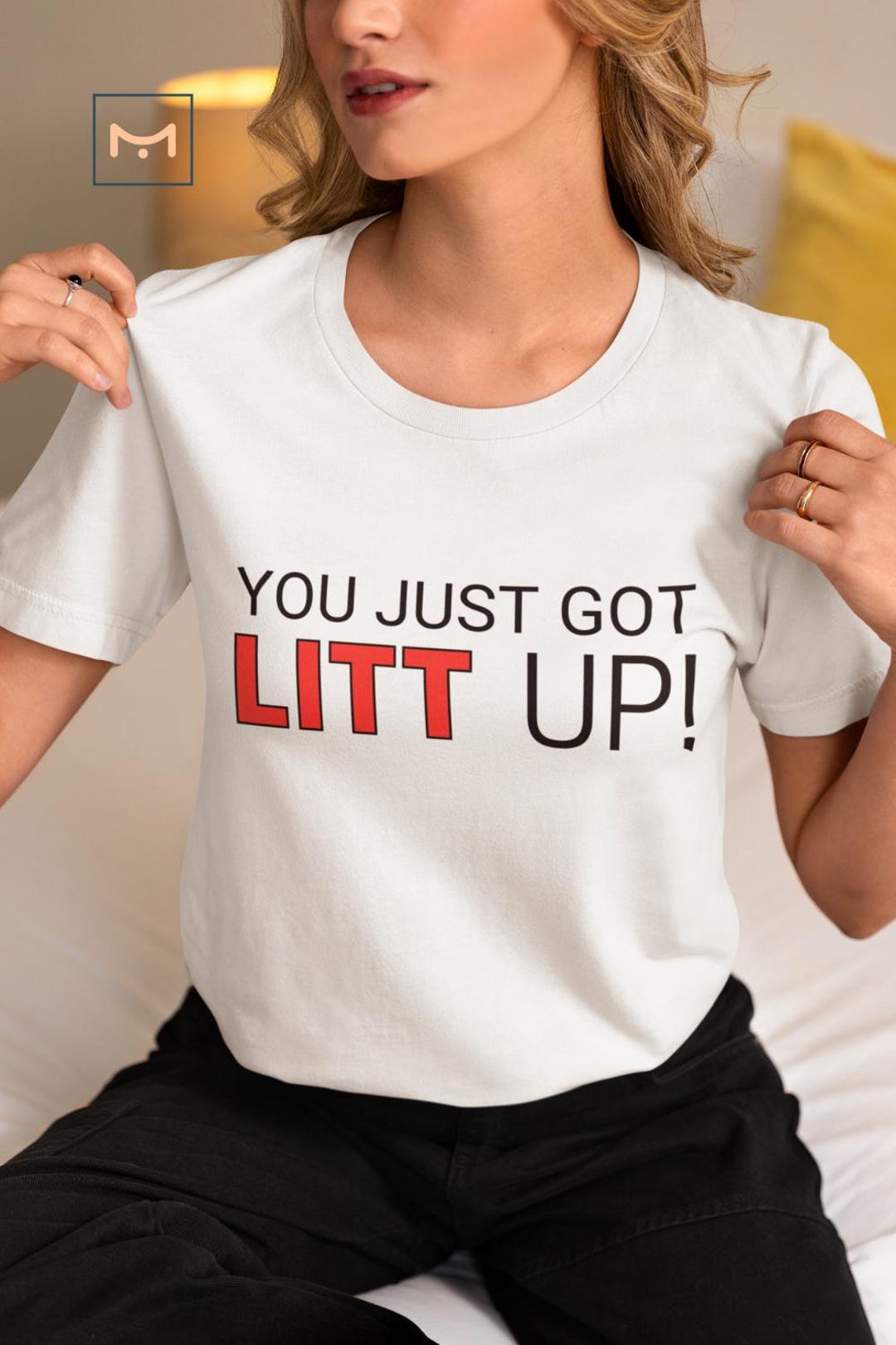 Litt up Shirt, Suits TV Show Inspired, You Just Got Litt Up, Louis Litt, Suits Inspired Shirt ...