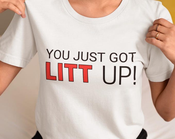 Litt up Sticker, You Just Got Litt Up, Louis Litt, Harvey Specter ...