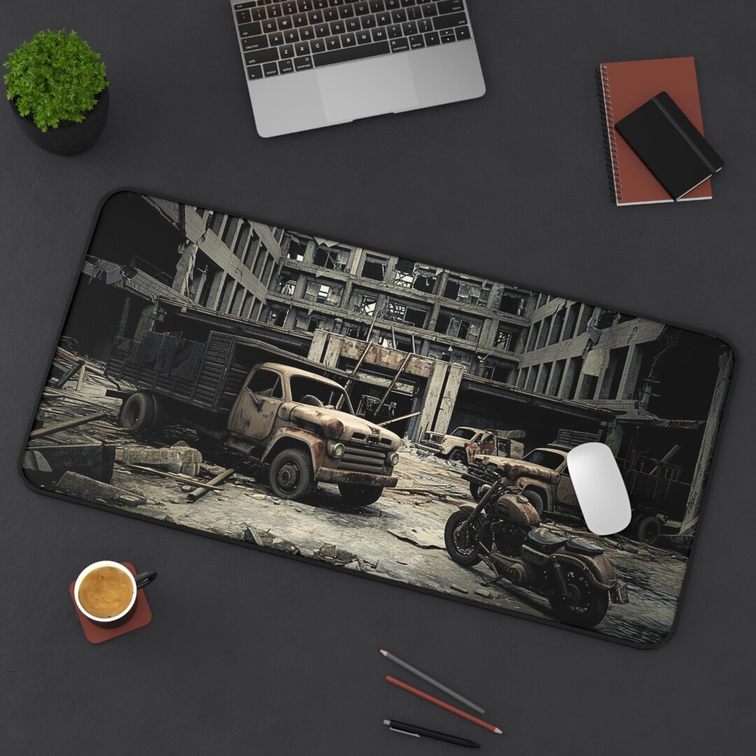 Apocalypse Desk Mat - Large Mousepad, Gift for Players, Post-apocalypse ...