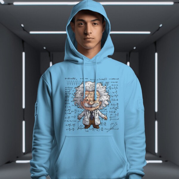 Albert Einstein Hoodie - Etsy