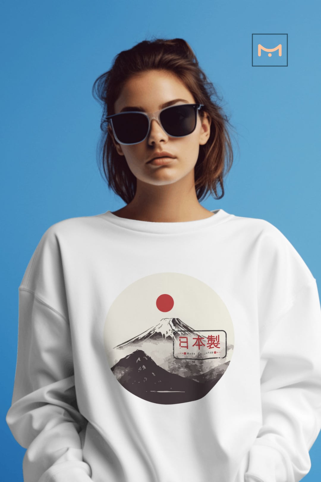 Fuji, Japan Flag, Crewneck Sweat, Mt Fuji, Japanese Flag, Mount Fuji ...