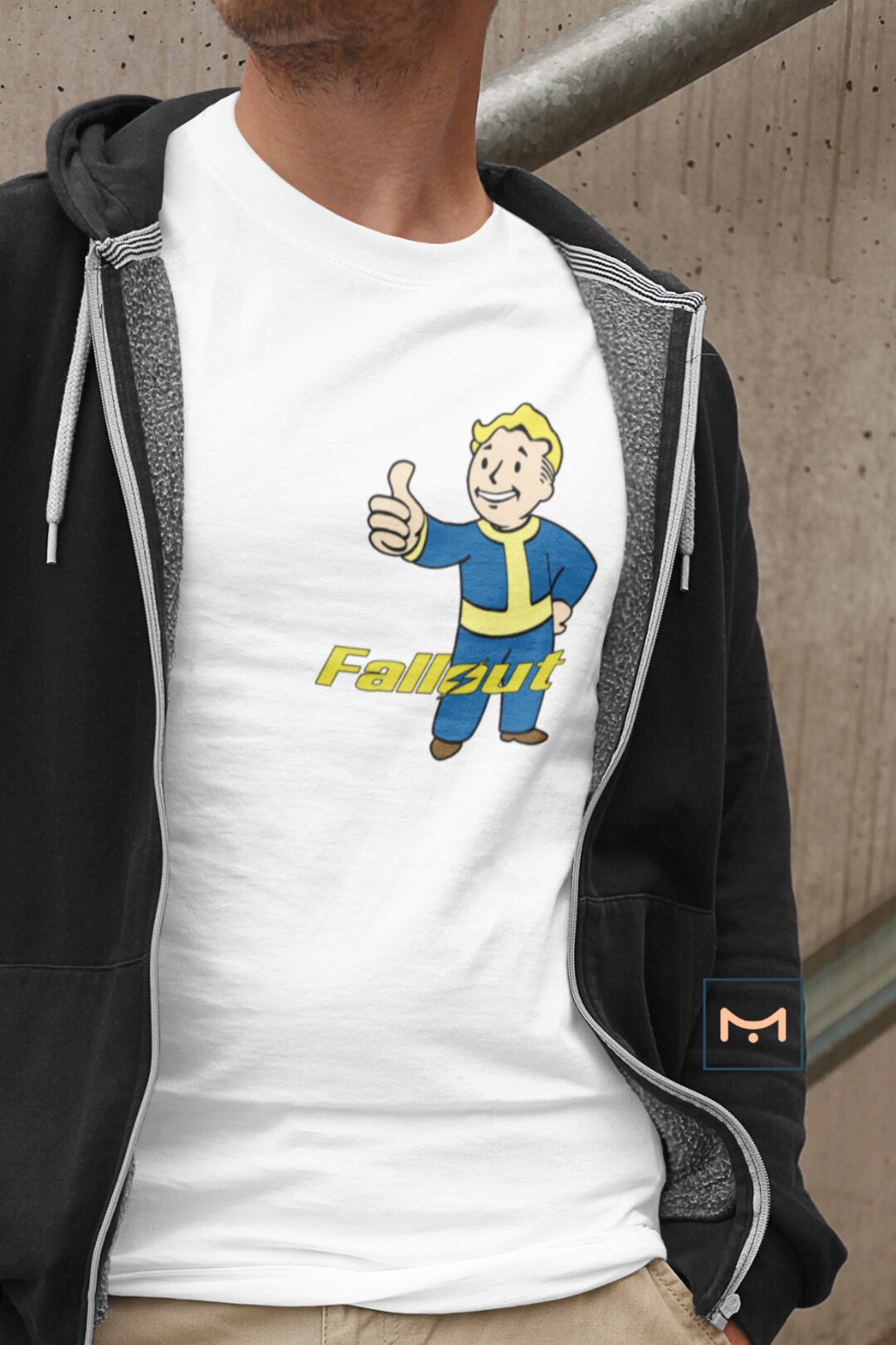Fallout Shirt, Retro Gamers, Thumbs up Shirt, OVERSIZE Shirt, Gamer ...