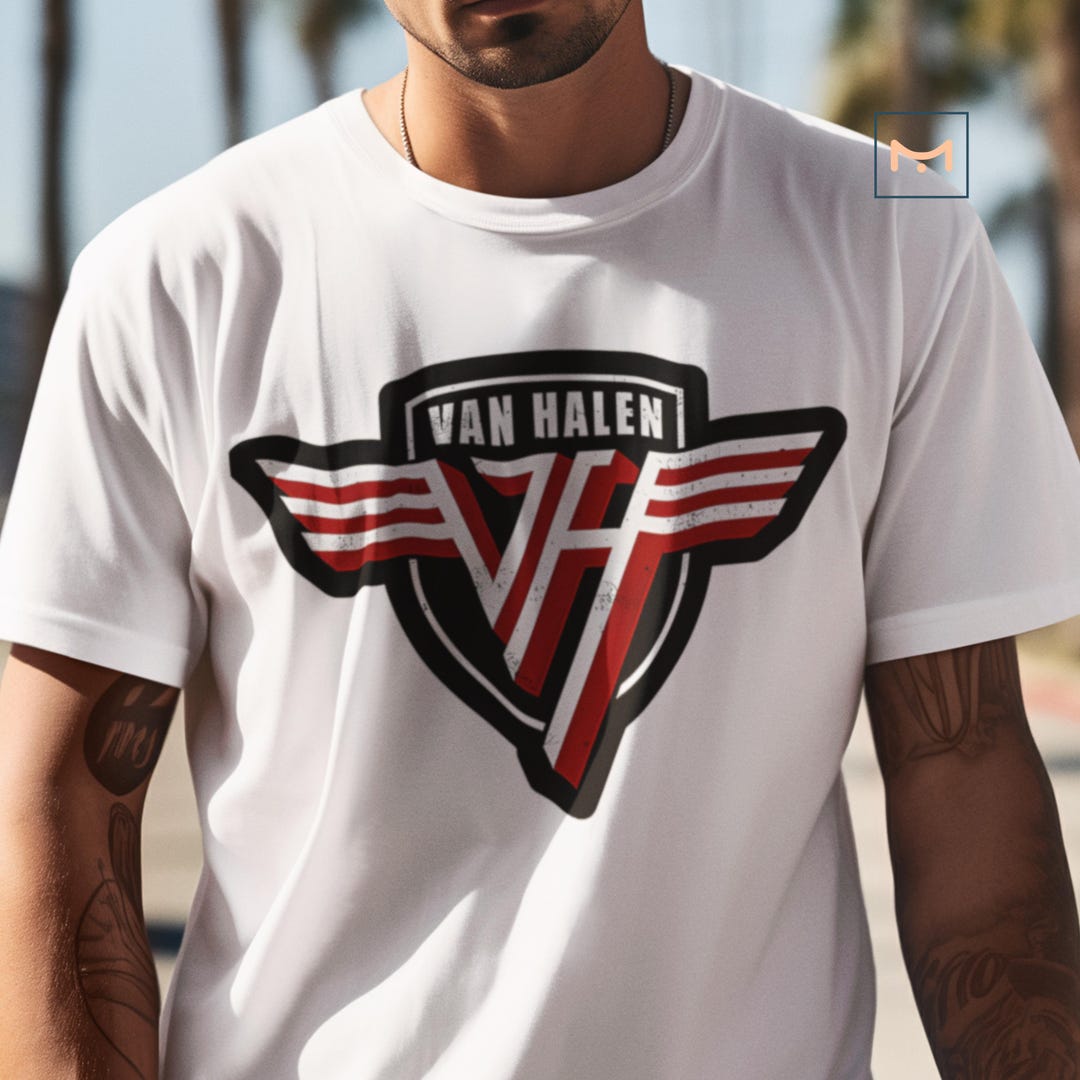 Hard Rock Shirt, Oversize T-shirt, Metal Band Tee, Eddie Shirt, Van ...