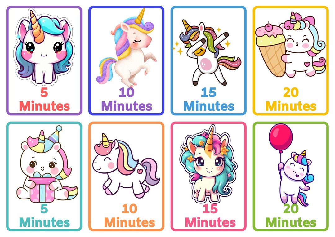 Brain Break Cards for Schoolwork - Unicorns - Etsy