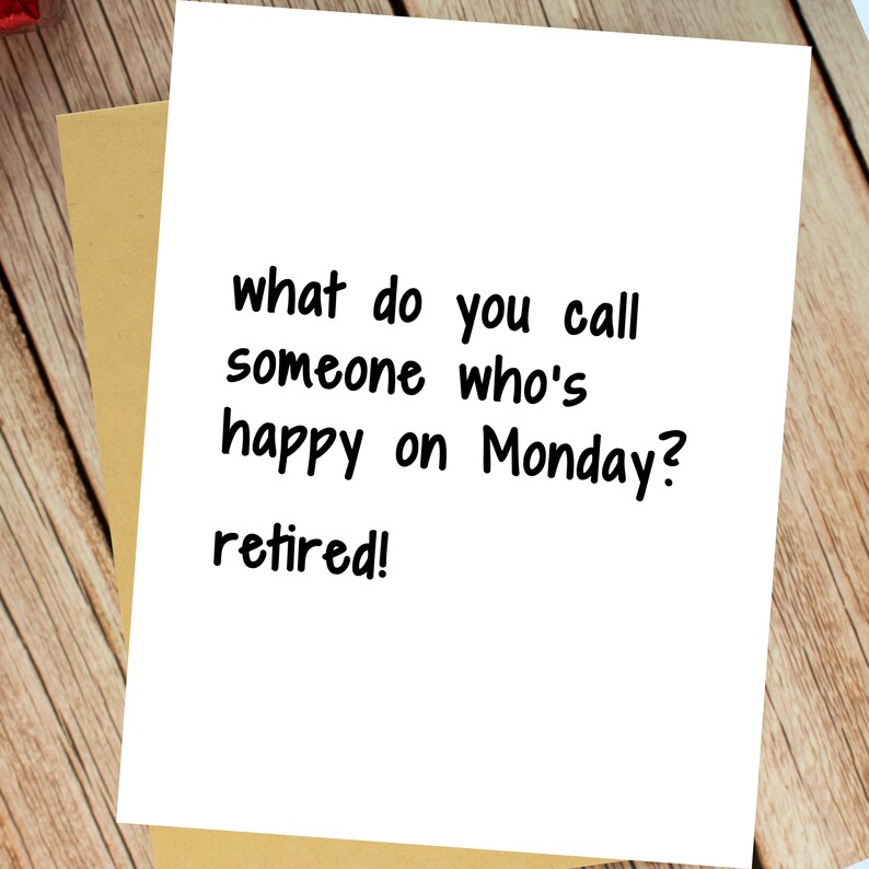 Congratulations on Your Retirement Card, Funny Happy Retirement Funny ...