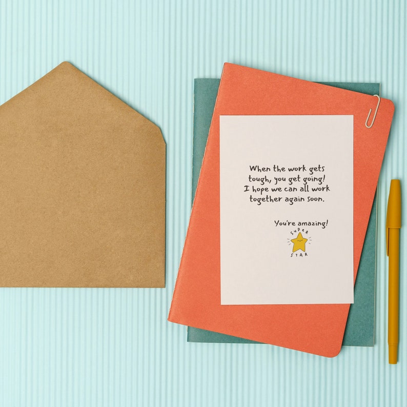 Printable Coworker Appreciation Card Team Recognition Gift Motivational ...