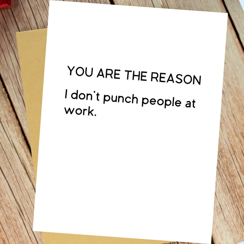 Funny Leader Thank You Card, Thank You Card for Boss, Leader ...