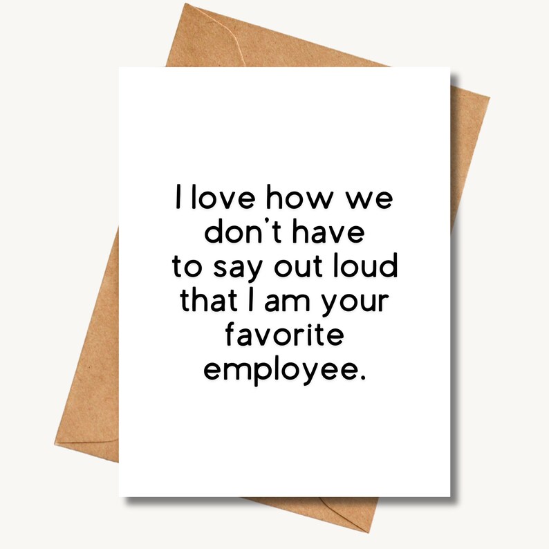Funny Leader Thank You Card, Thank You Card for Boss, Leader ...