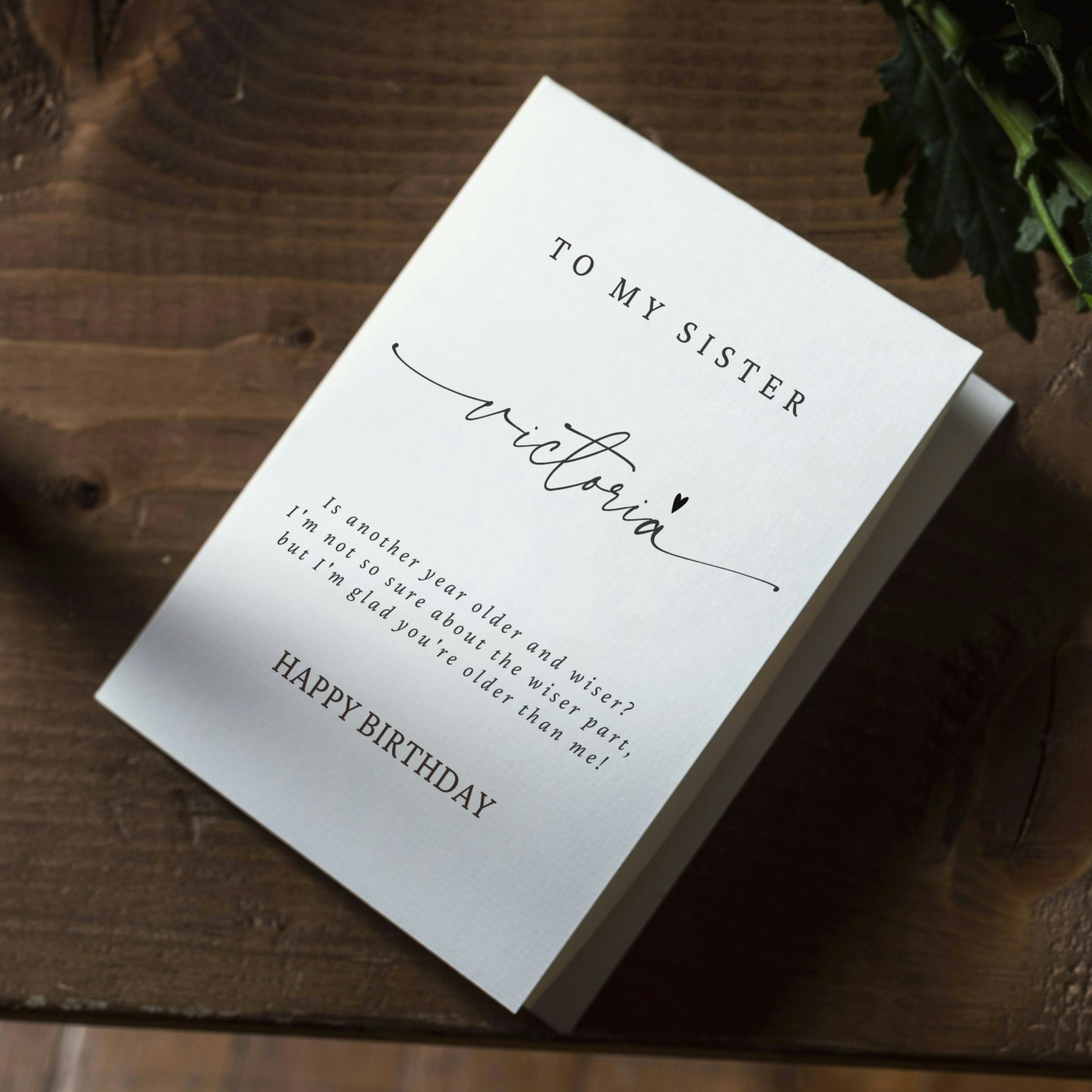 Custom Birthday Card, Personalized Birthday Card, Cute Birthday Card ...