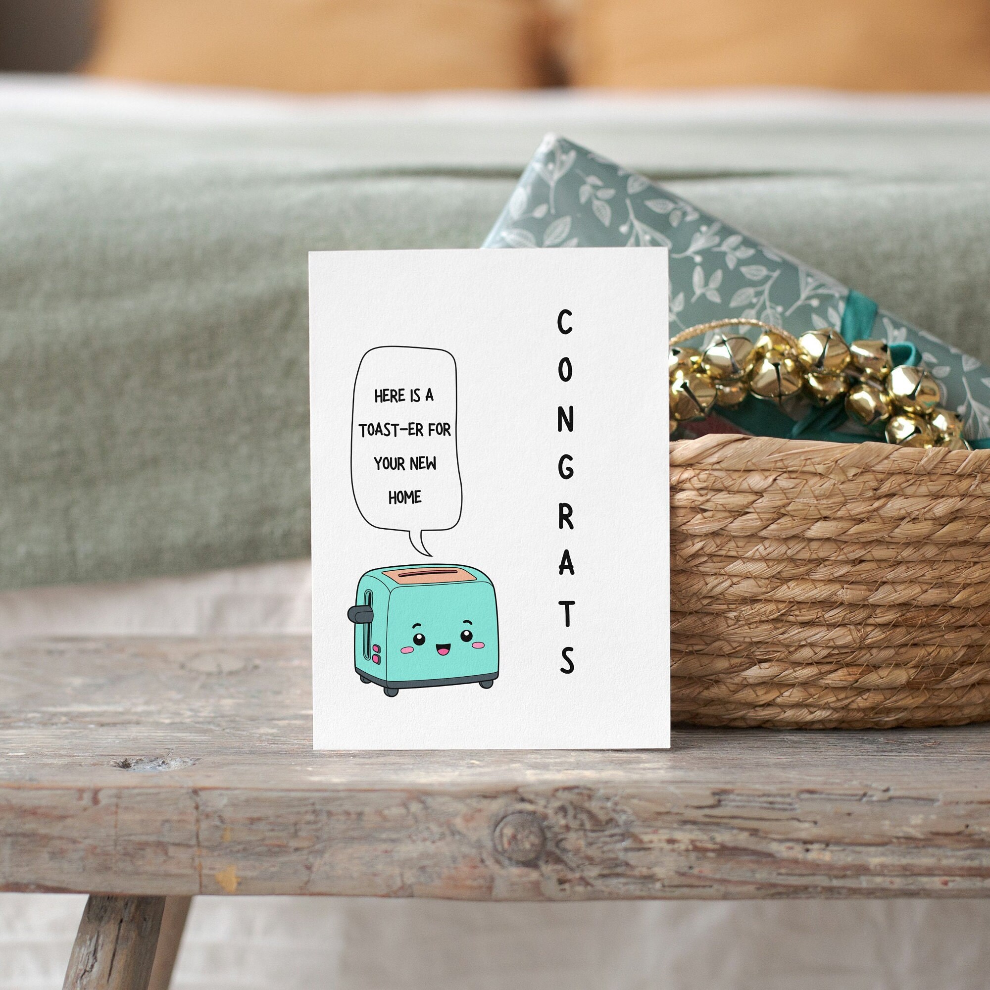 Humorous Housewarming Printable New Home Card Funny Instant Digital ...