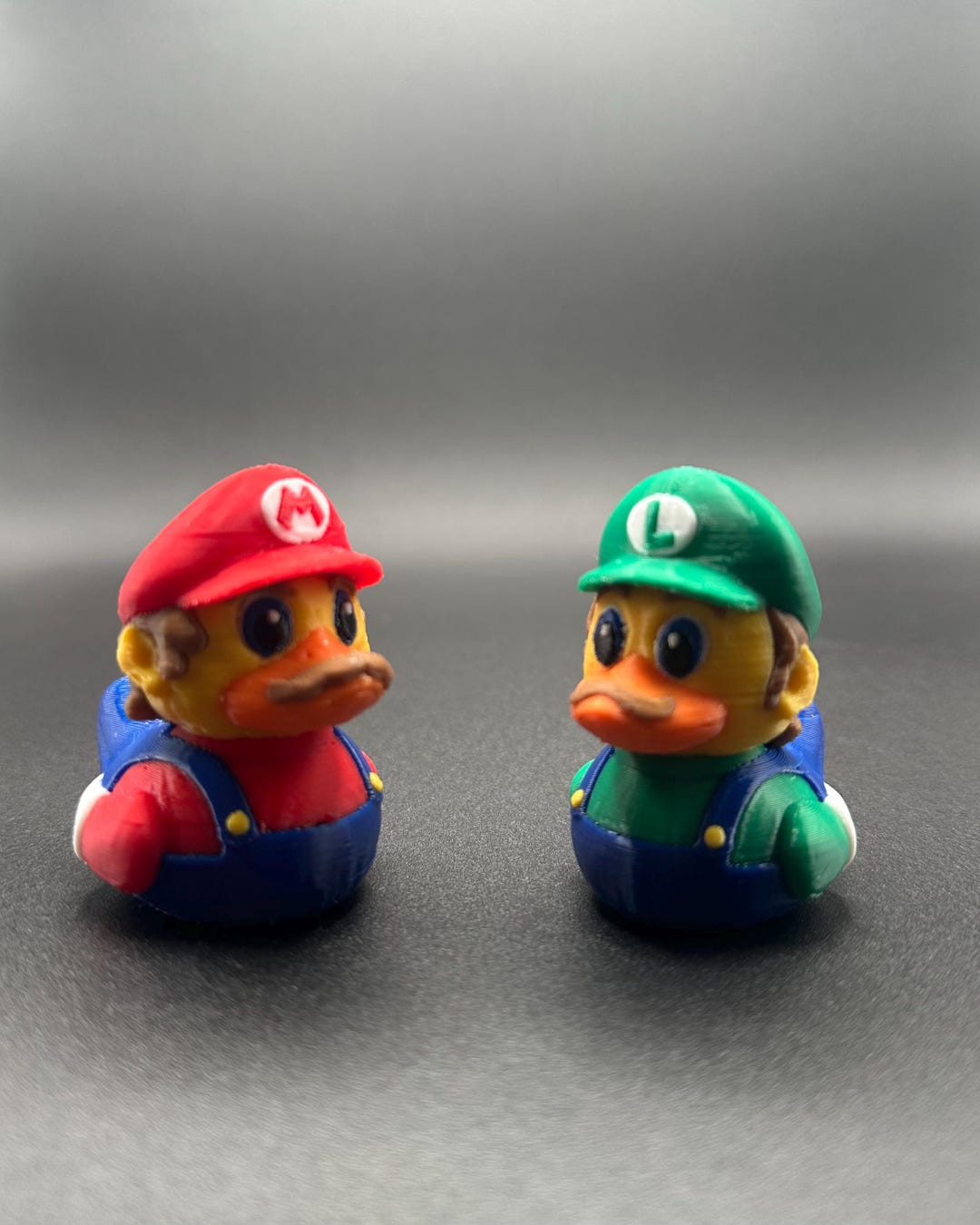 Red & Green Cartoon Plumber Ducks – 3D Printed Heat Resistant ...