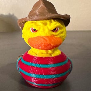 Horror Duck! - Fully 3D Printed, Heat Resistant Set Featuring Michael ...