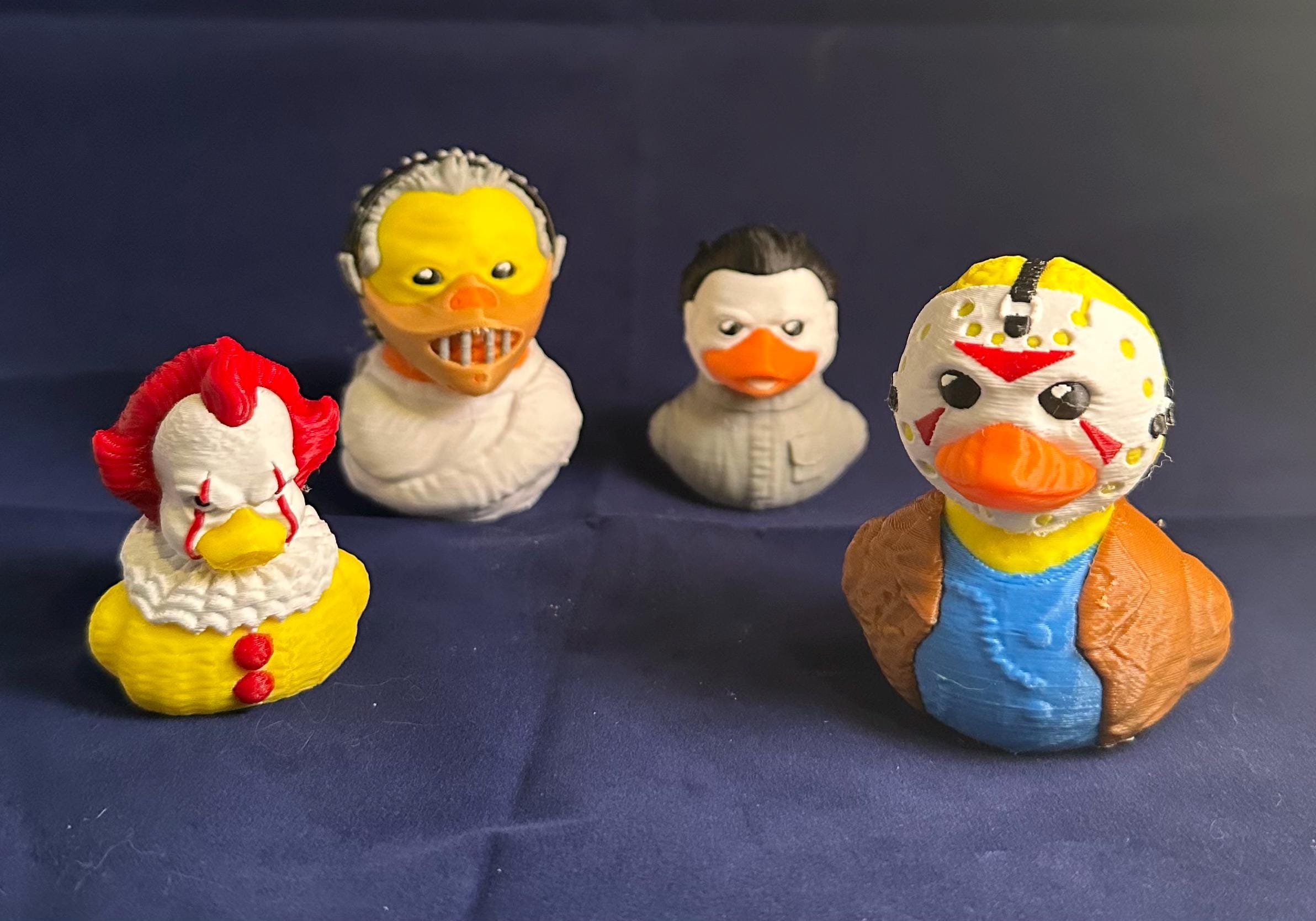 Horror Duck! - Fully 3D Printed, Heat Resistant Set Featuring Michael ...