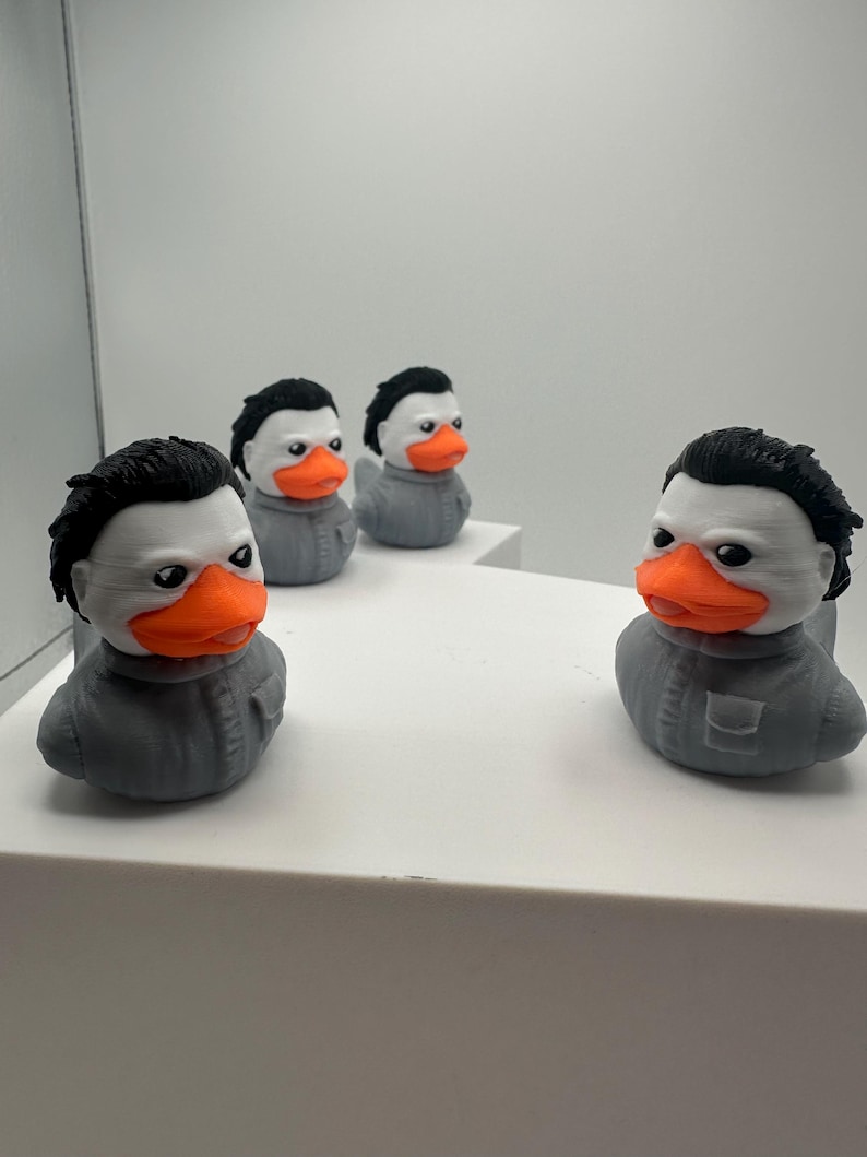 Masked Slasher Duck – 3D Printed Horror Collectible | Halloween ...