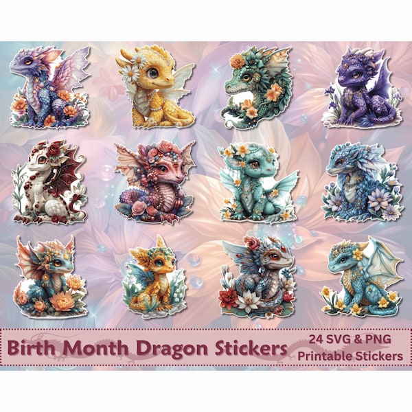 Dragon Baby Birth Card - Etsy