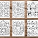 Kawaii Doodles Coloring Book, Printable Cute Adorable Kawaii Characters ...